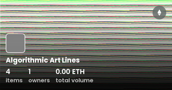 Algorithmic Art Lines - Collection | OpenSea Algorithmic Art Lines - Collection | OpenSea