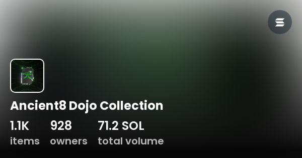 Ancient8 Dojo Collection - Collection | OpenSea Ancient8 Dojo Collection - Collection | OpenSea