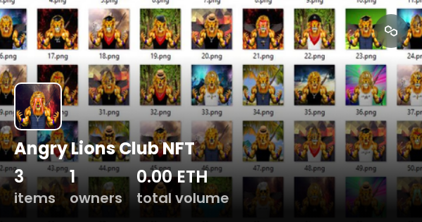 Angry Lions Club NFT - Collection | OpenSea Angry Lions Club NFT - Collection | OpenSea
