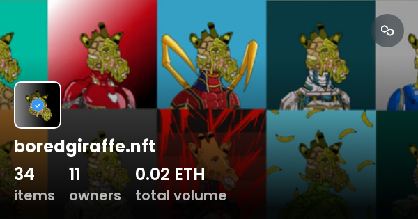 Boredgiraffenft Collection Opensea