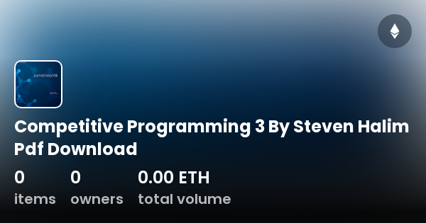 Competitive Programming 3 By Steven Halim Pdf Download - Collection ... Competitive Programming 3 By Steven Halim Pdf Download - Collection ...