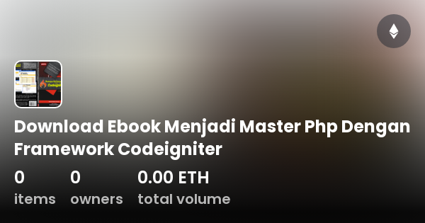 Download Ebook Menjadi Master Php Dengan Framework Codeigniter ... Download Ebook Menjadi Master Php Dengan Framework Codeigniter ...