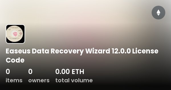 Easeus Data Recovery Wizard 12.0.0 License Code - Collection | OpenSea Easeus Data Recovery Wizard 12.0.0 License Code - Collection | OpenSea