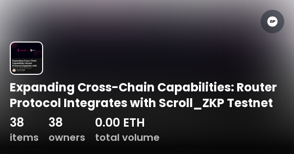 Expanding Cross-Chain Capabilities: Router Protocol Integrates with ... Expanding Cross-Chain Capabilities: Router Protocol Integrates with ...