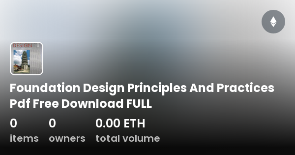 Foundation Design Principles And Practices Pdf Free Download FULL ... Foundation Design Principles And Practices Pdf Free Download FULL ...