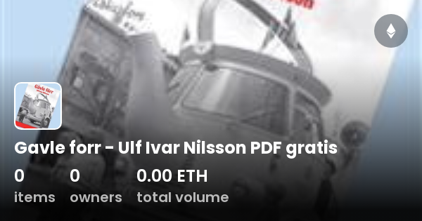 Gavle Forr Ulf Ivar Nilsson Pdf Gratis Collection Opensea