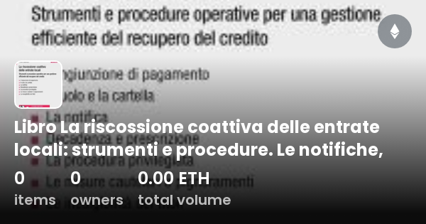 Libro La riscossione coattiva delle entrate locali: strumenti e ... Libro La riscossione coattiva delle entrate locali: strumenti e ...