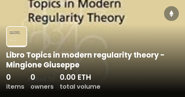 Libro Topics in modern regularity theory - Mingione Giuseppe ... Libro Topics in modern regularity theory - Mingione Giuseppe ...