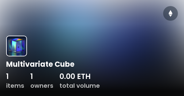 Multivariate Cube Collection Opensea