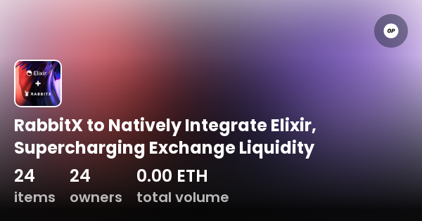 RabbitX to Natively Integrate Elixir, Supercharging Exchange Liquidity ... RabbitX to Natively Integrate Elixir, Supercharging Exchange Liquidity ...
