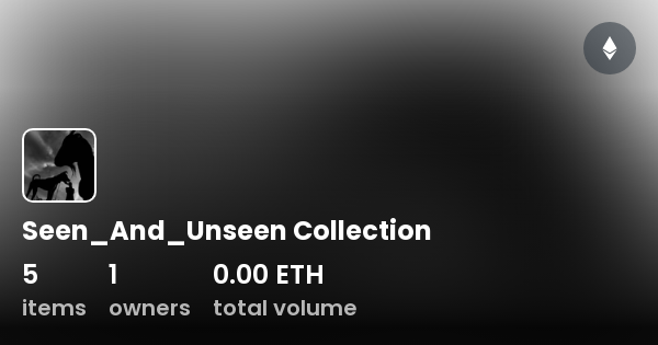 Seenandunseen Collection Collection Opensea