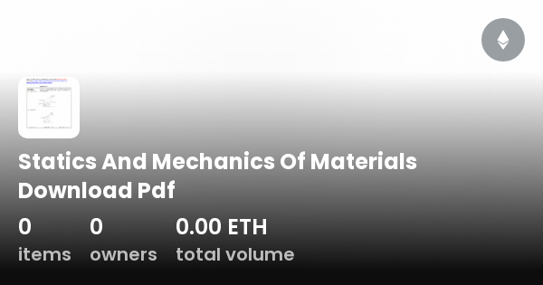 Statics And Mechanics Of Materials Download Pdf - Collection | OpenSea Statics And Mechanics Of Materials Download Pdf - Collection | OpenSea