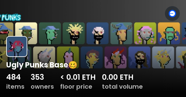 Ugly Punks Base🥴 - Collection | OpenSea Ugly Punks Base🥴 - Collection | OpenSea