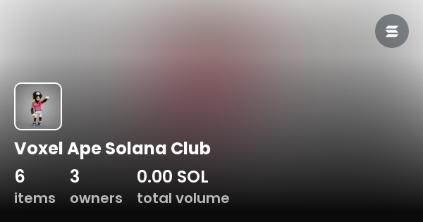 Voxel Ape Solana Club - Collection | OpenSea Voxel Ape Solana Club - Collection | OpenSea