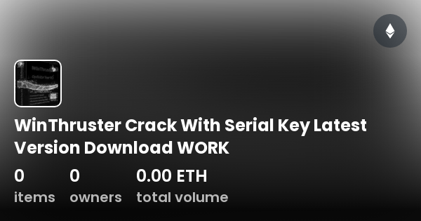 WinThruster Crack With Serial Key Latest Version Download WORK ... WinThruster Crack With Serial Key Latest Version Download WORK ...